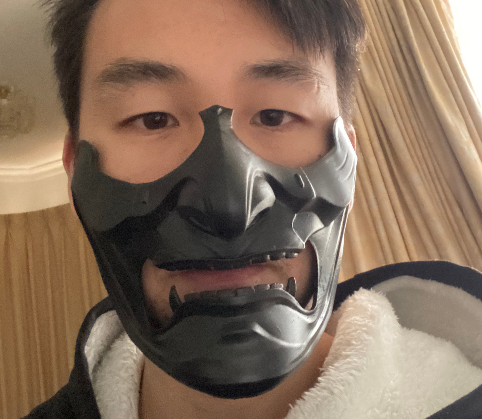 GHOST OF TSUSHIMA - Samurai Clan Mask Fan Art Cosplay Fichier d ...