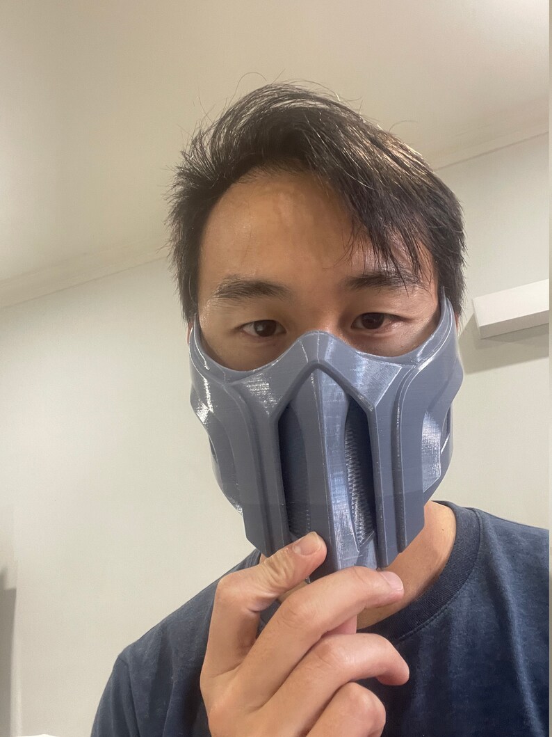 Sub Zero Cosplay Mask - Etsy