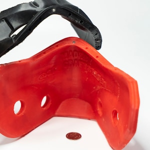 Red Hood Outlaw Cosplay Red and Black Detachable Costume Mask - Etsy