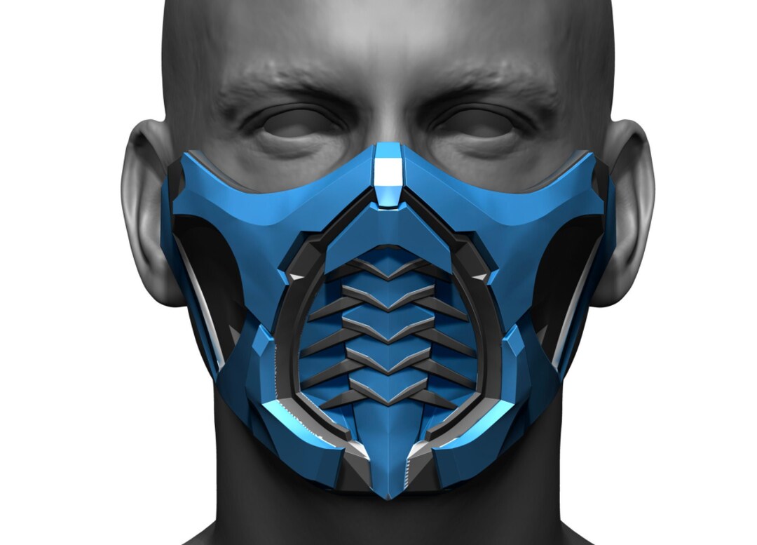 Sub Zero Cosplay Mask Costume Mortal Kombat STL File 3D Print - Etsy