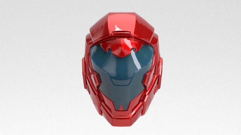 Sci Fi Helmet Cosplay Mask STL File 3D Print - Etsy