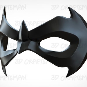 Robin Mask / Super Hero Cosplay Mask / Prop STL 3D Print - Etsy