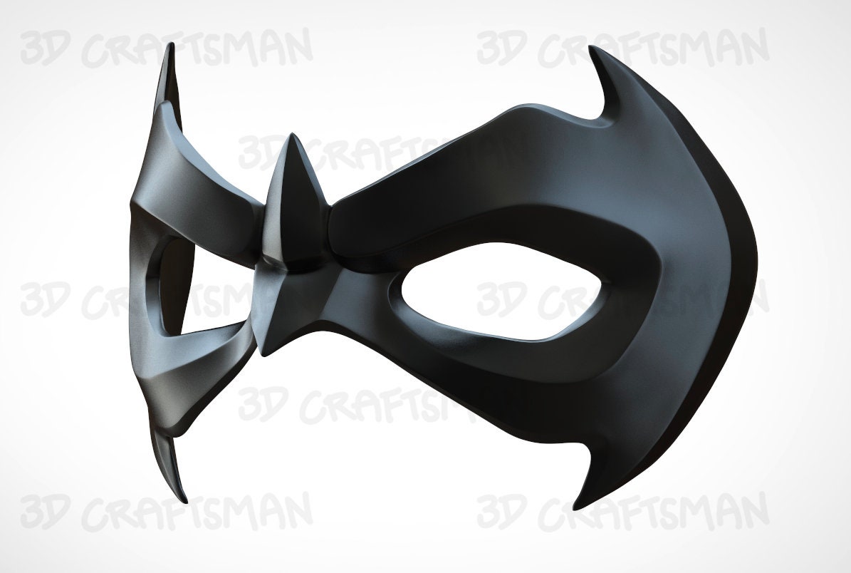 Robin Mask / maschera Cosplay super eroe / Stampa 3D Prop STL | Etsy