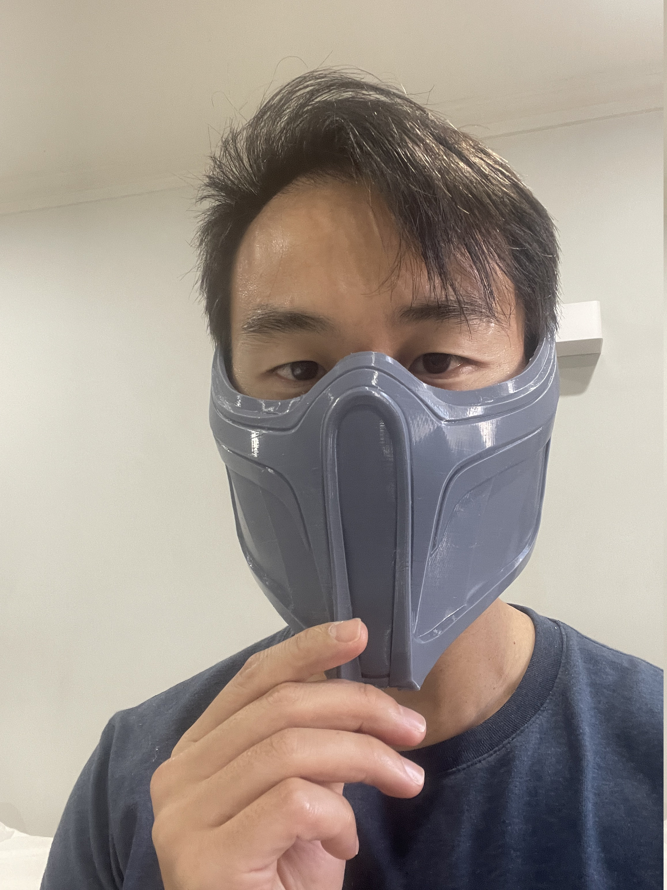 Mortal Kombat Sub Zero Cosplay Mask 3D Print | Etsy