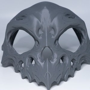 Skull Bone Halloween Mask - Skeleton Cosplay Costume Mask 3D Print - Etsy