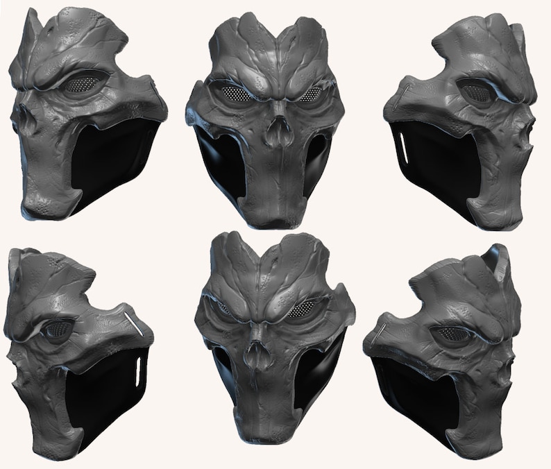 Darksiders Death Cosplay Mask STL 3D Print File - Etsy