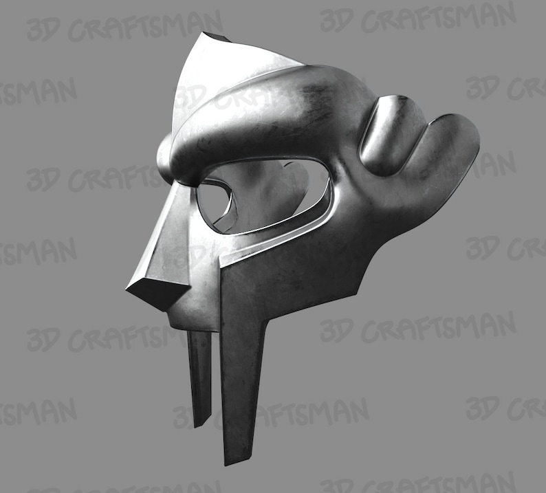 MF Doom Mask 3D Print Ready - Etsy