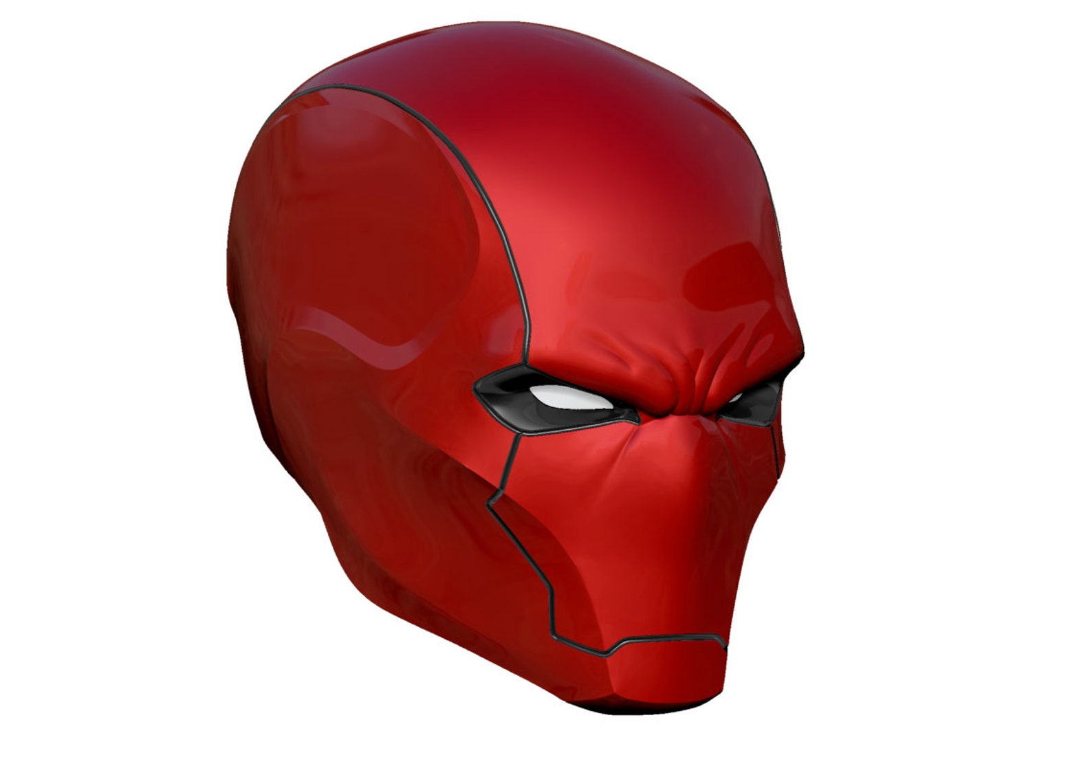 Red Hood Original 2 - Mask Helmet Cosplay STL File - Etsy