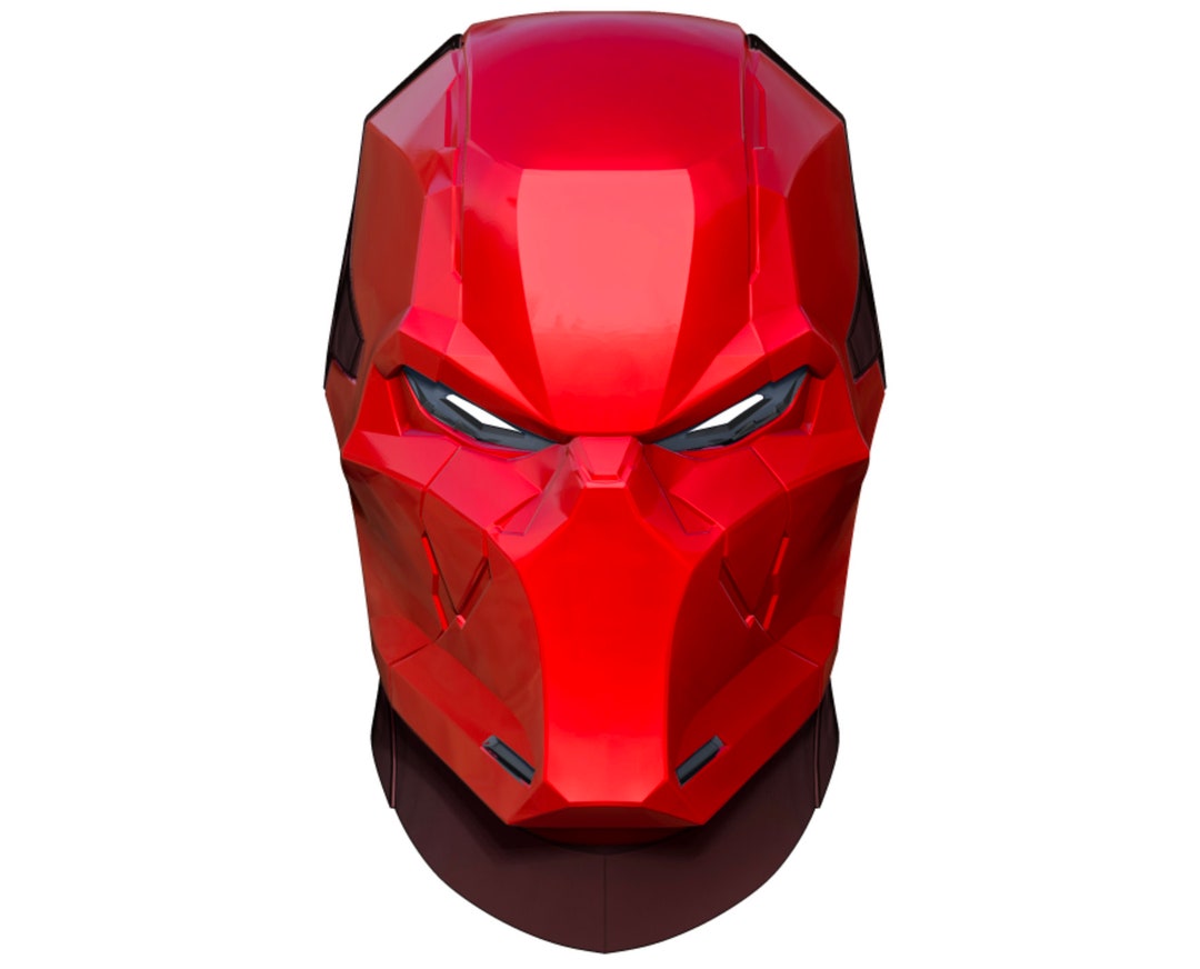 DC - Red Hood Metal - Mask Helmet Cosplay STL File - Etsy