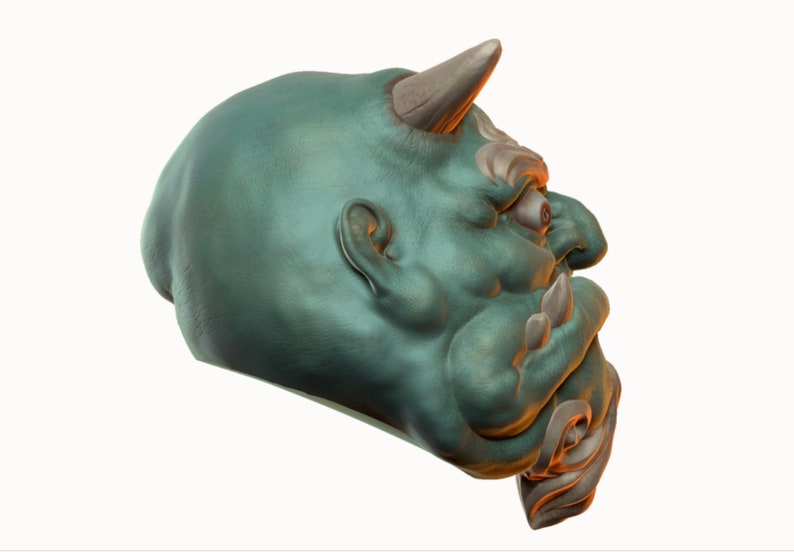 Japanese Demon Daruma Tengu Cosplay Costume Halloween Mask - Etsy