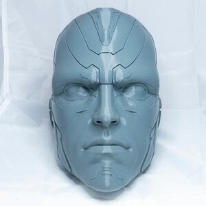 Marvel Vision Cosplay Mask or Display Piece - Etsy