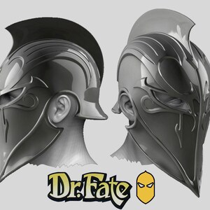 DC Universe - Dr Fate Helmet - Mask Fan Art Cosplay 3D Print and Low ...