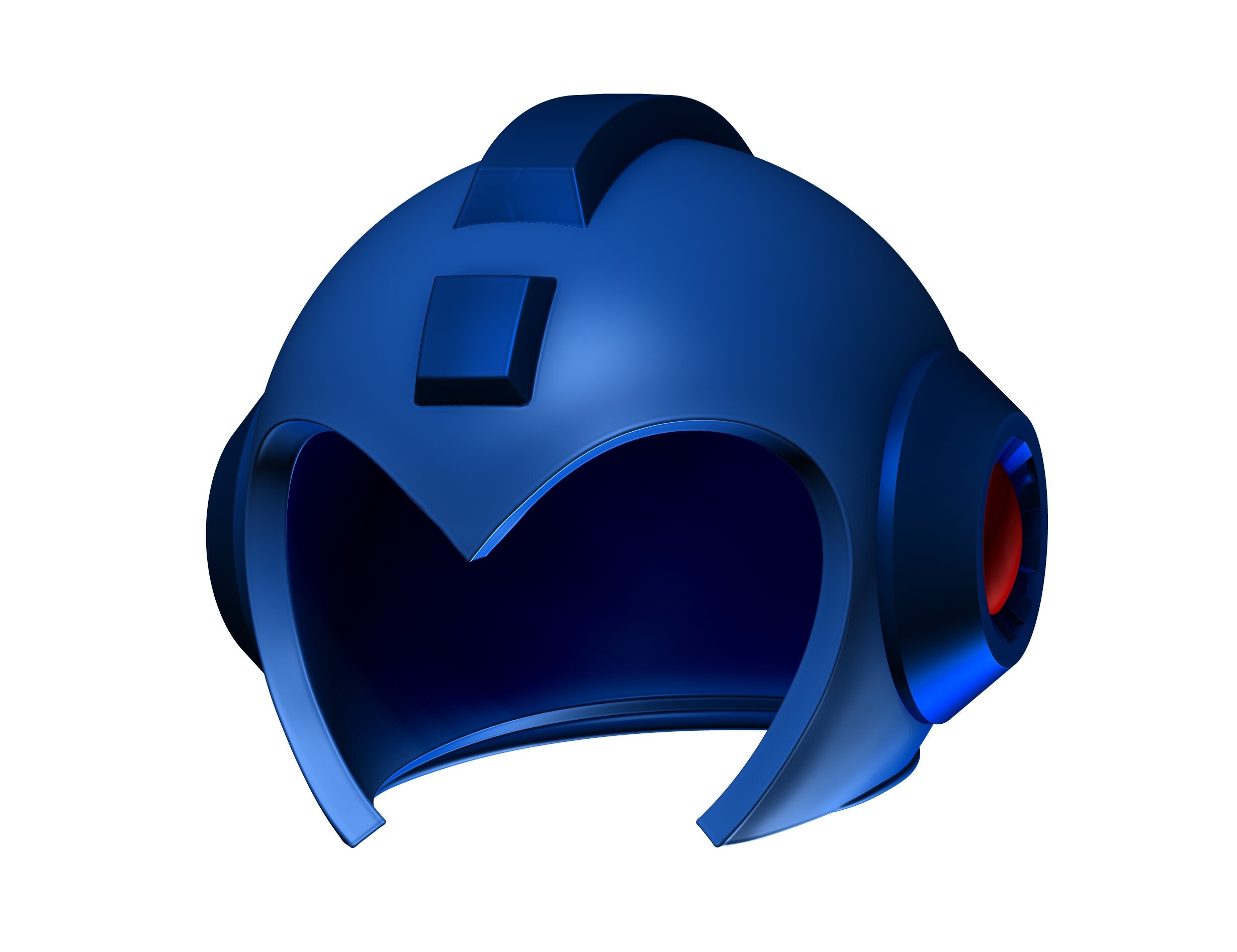 Megaman Original Helmet Cosplay STL 3D Print | Etsy