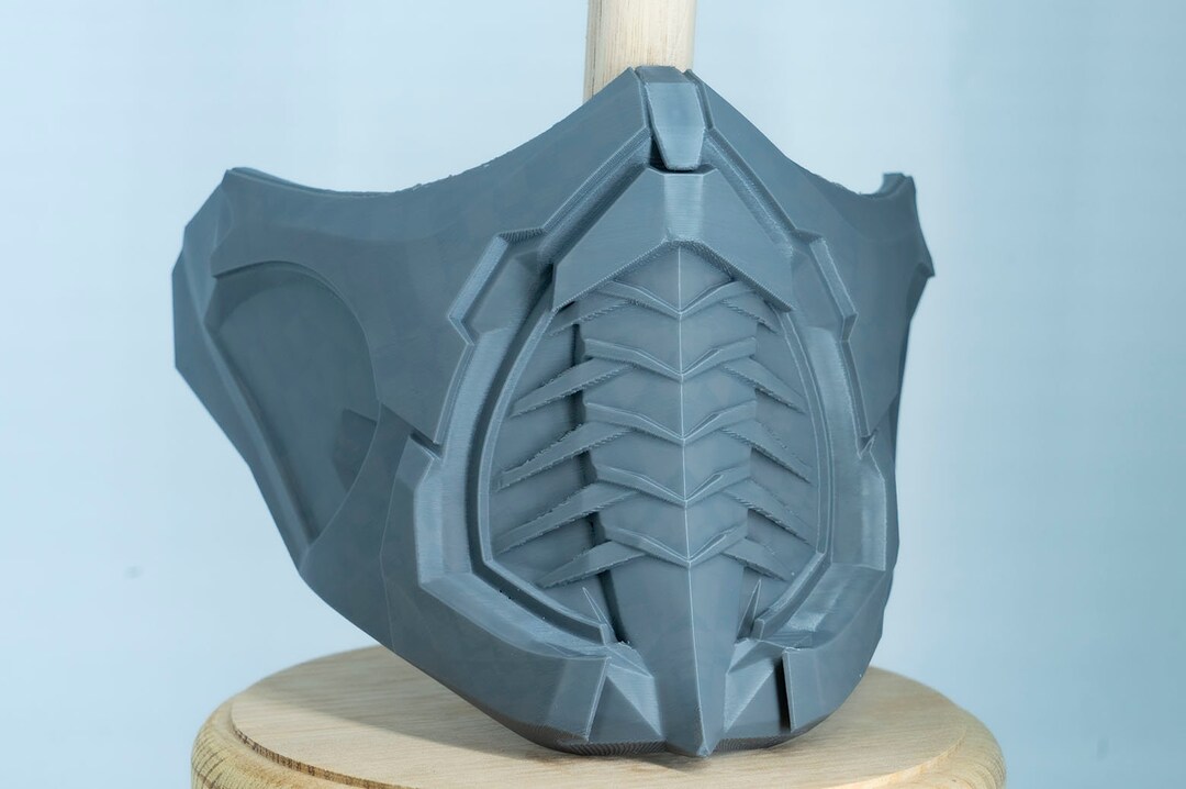 Cosplay Costume Ninja Mask Samurai Sub Zero Cosplay Mask Fan Art - Etsy