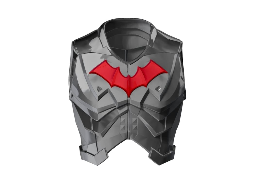 DC - Red Hood Chest and Stomach Armor - Cosplay STL 3D Print File - Etsy