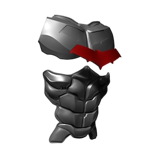 DC - Red Hood Chest and Stomach Armor With Carbon Fibre Texture ...