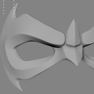 Robin Mask / Super Hero Cosplay Mask / Prop STL 3D Print - Etsy