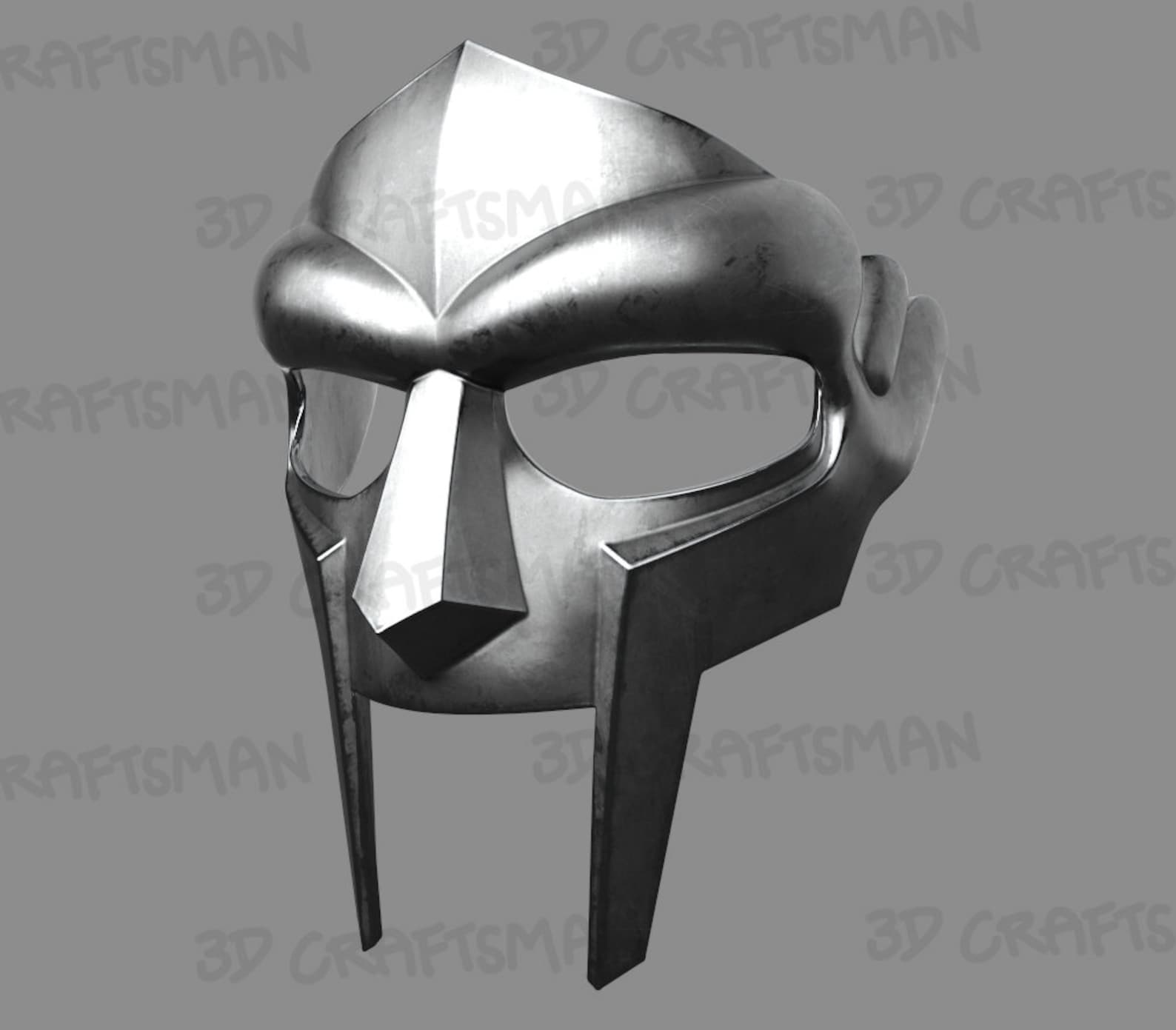 MF Doom Mask 3D Print Ready - Etsy