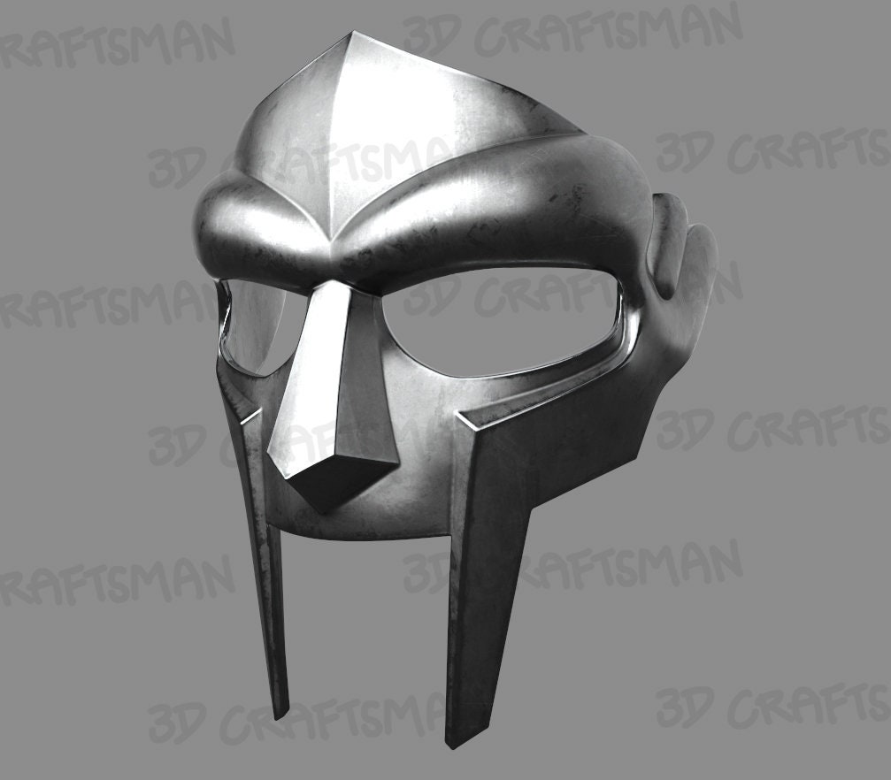 Máscara MF Doom lista para imprimir en 3D - Etsy México