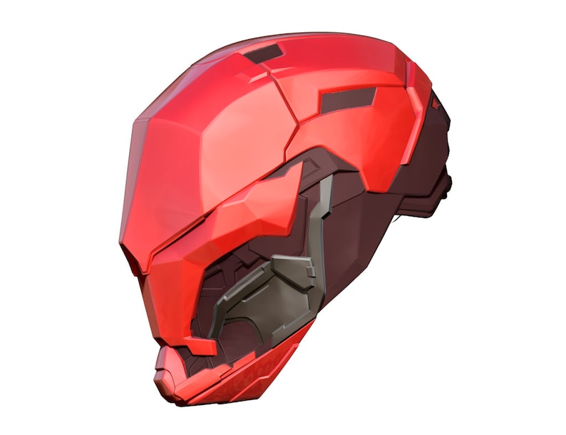 DC - Red Hood Metal - Mask Helmet Cosplay STL File - Etsy