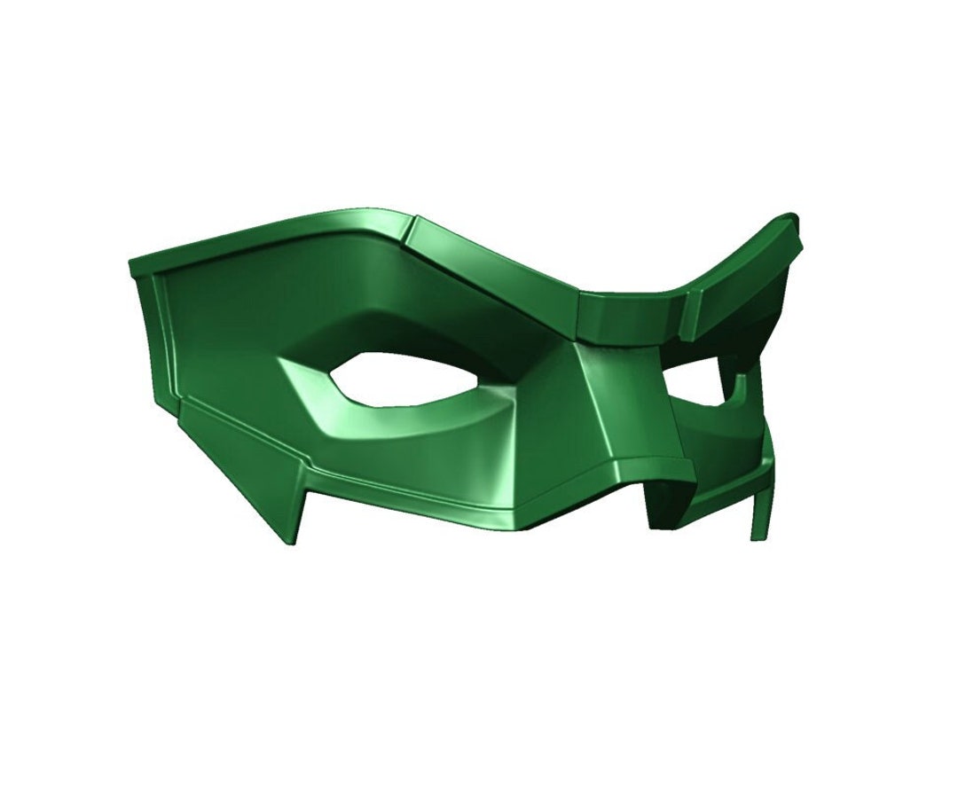 Green Lantern Mask / Super Hero Cosplay Mask / Prop STL 3D Print - Etsy