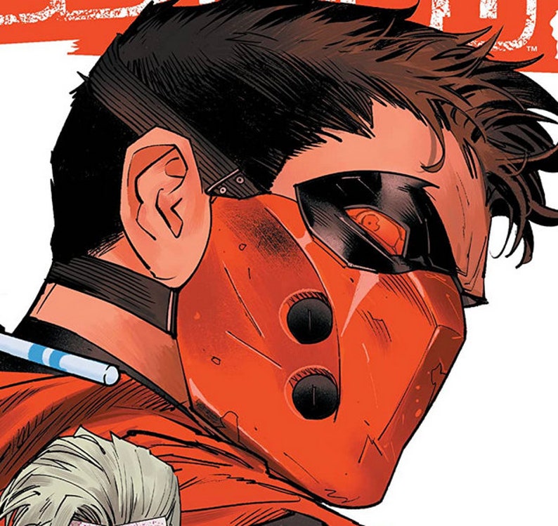 DC Red Hood Outlaw Cosplay Mask STL Version 2 - Etsy