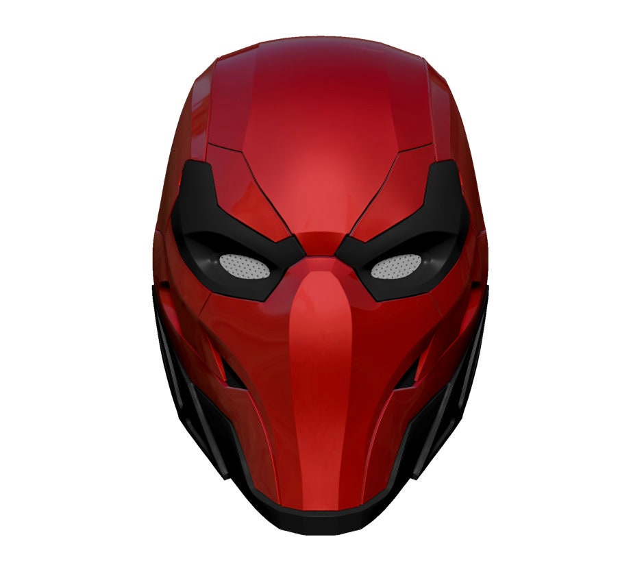 Red Hood Injustice 2 Mask Helmet Cosplay STL File | Etsy