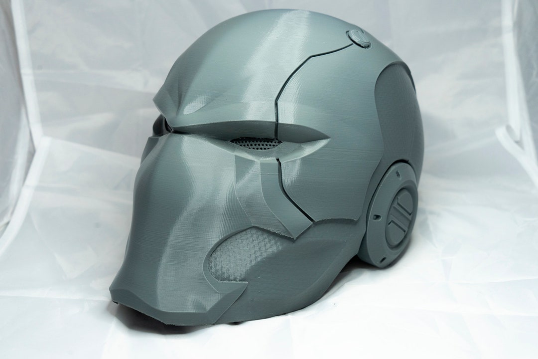 Red Hood Ronin Cosplay Costume Mask Helmet 3D Print - Etsy