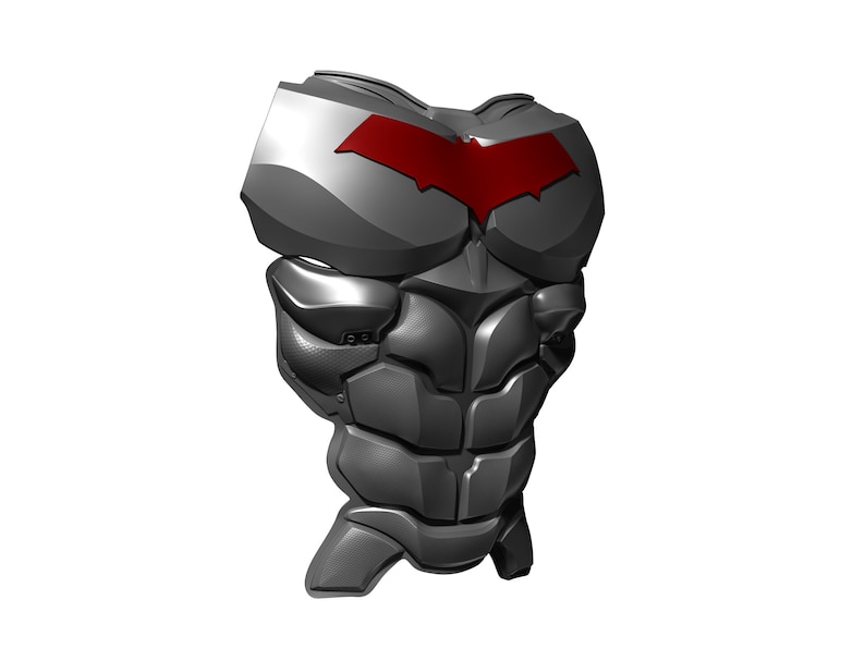 DC - Red Hood Chest and Stomach Armor With Carbon Fibre Texture ...