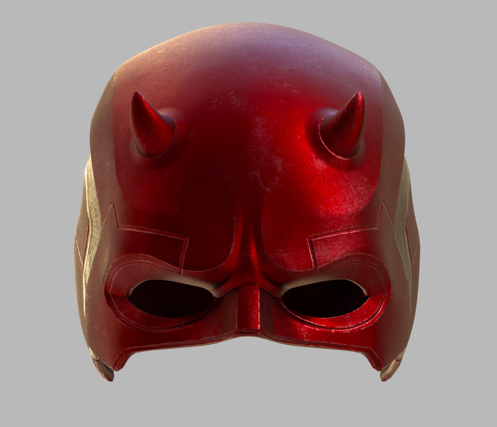 Daredevil Mask Cosplay 3D Print STL - Etsy