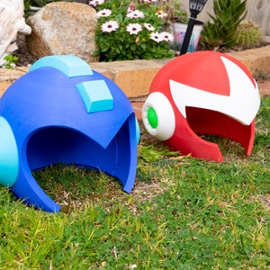 Proto Man Full Color Cosplay Costume Helmet, Halloween Anime 3d Print ...