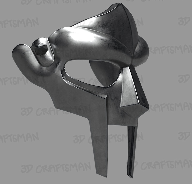 MF Doom Mask 3D Print Ready - Etsy