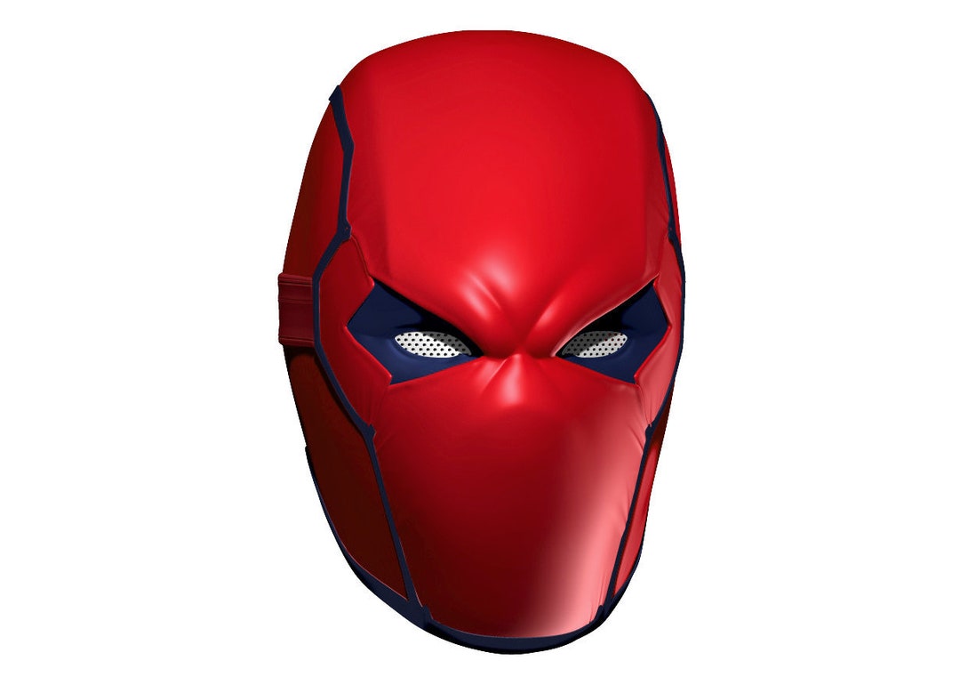 DC - Red Hood Gotham Knights Helmet Mask Cosplay STL 3D Print File - Etsy