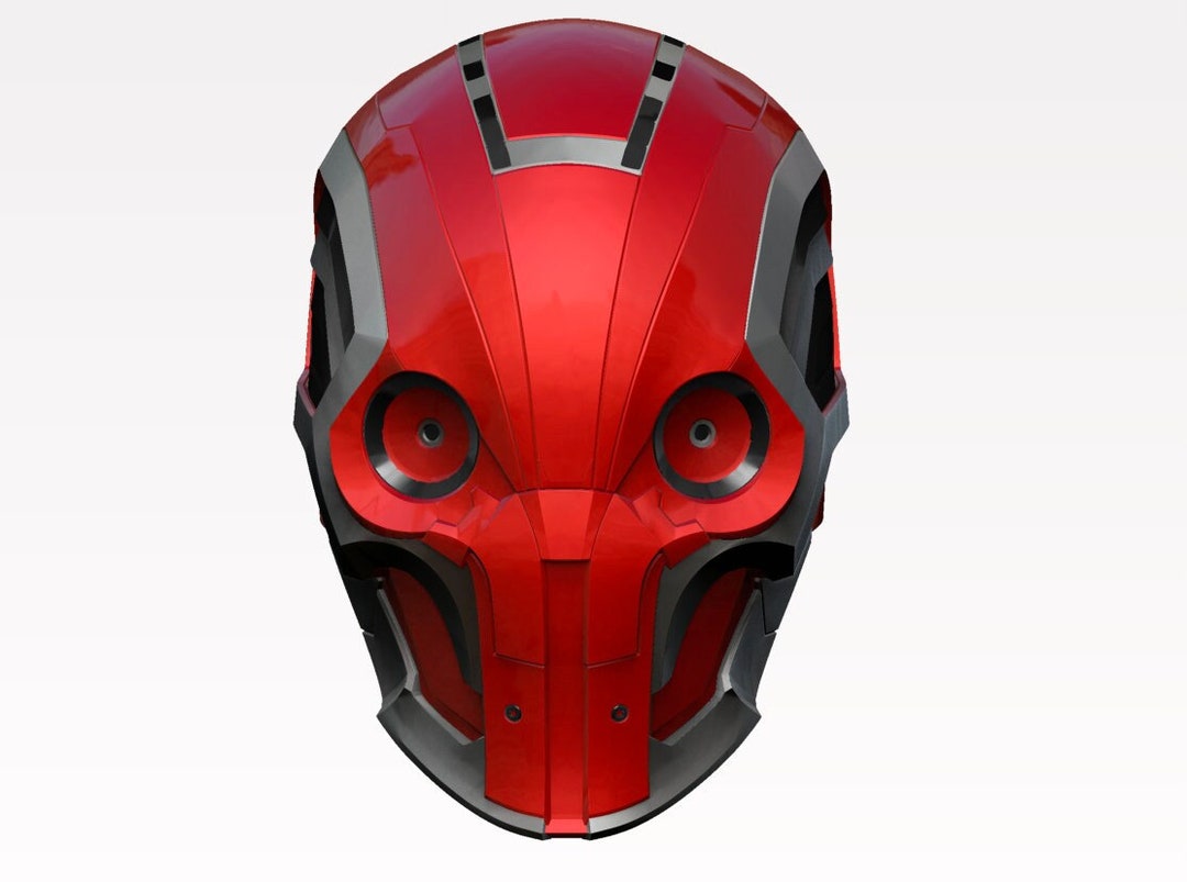 Sci Fi Robot Helmet Cosplay Mask STL File 3D Print - Etsy