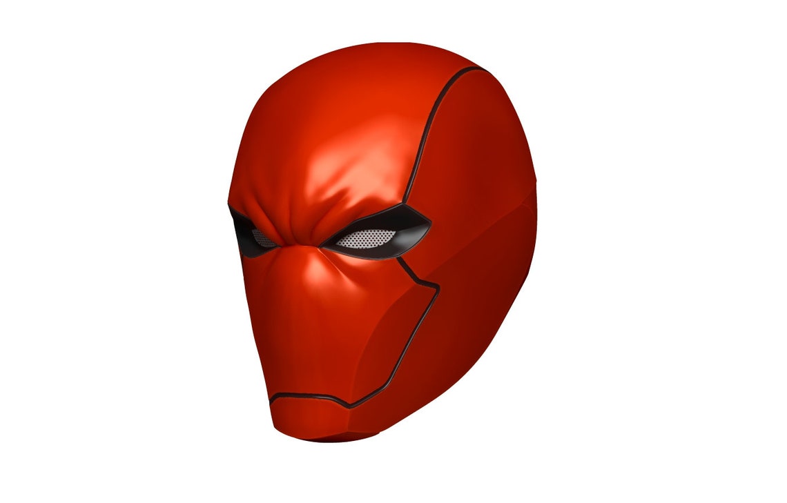 DC Red Hood Collection 9 Helmets/Masks STL 3D print files | Etsy