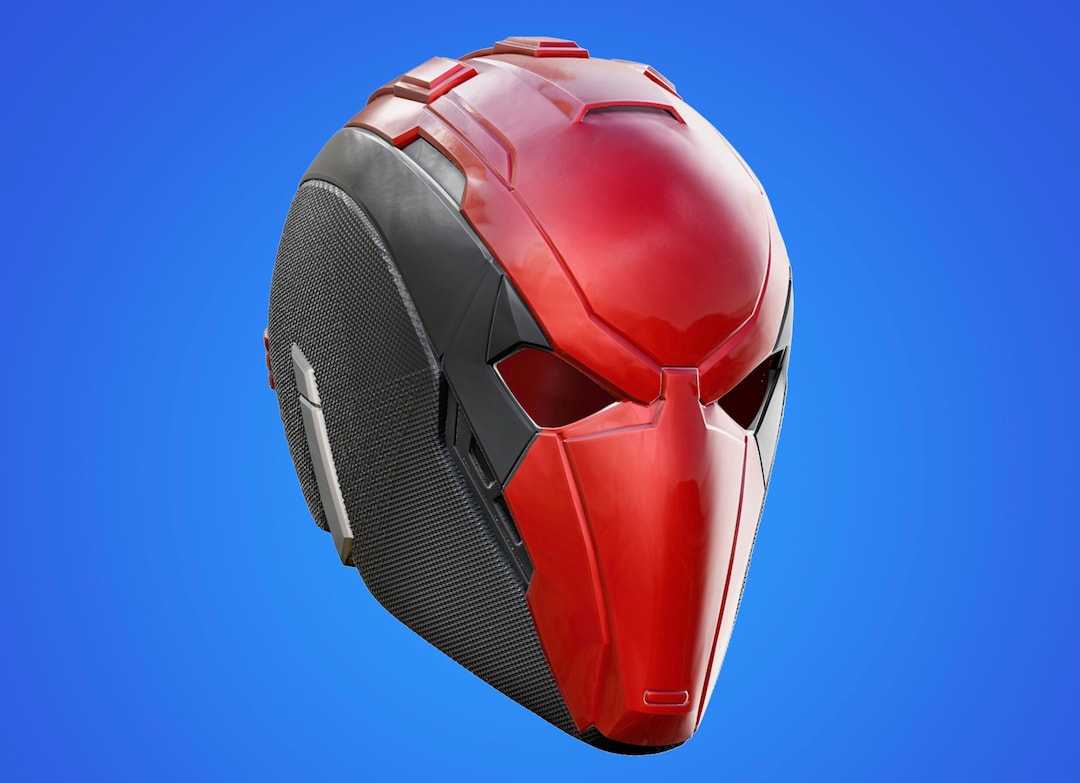 Red Hood Knight Ops Helmet Cosplay STL File - Etsy