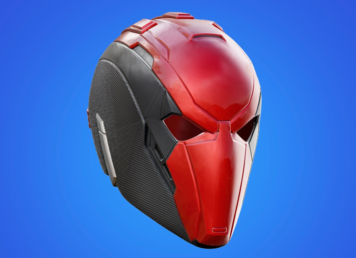 Red Hood Knight Ops Helmet Cosplay STL File - Etsy