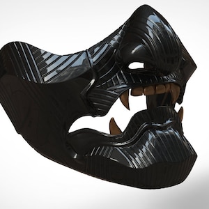Ghost of Tsushima - Fan Art Cosplay Sakai Mask 3D Print and Low Poly - Etsy