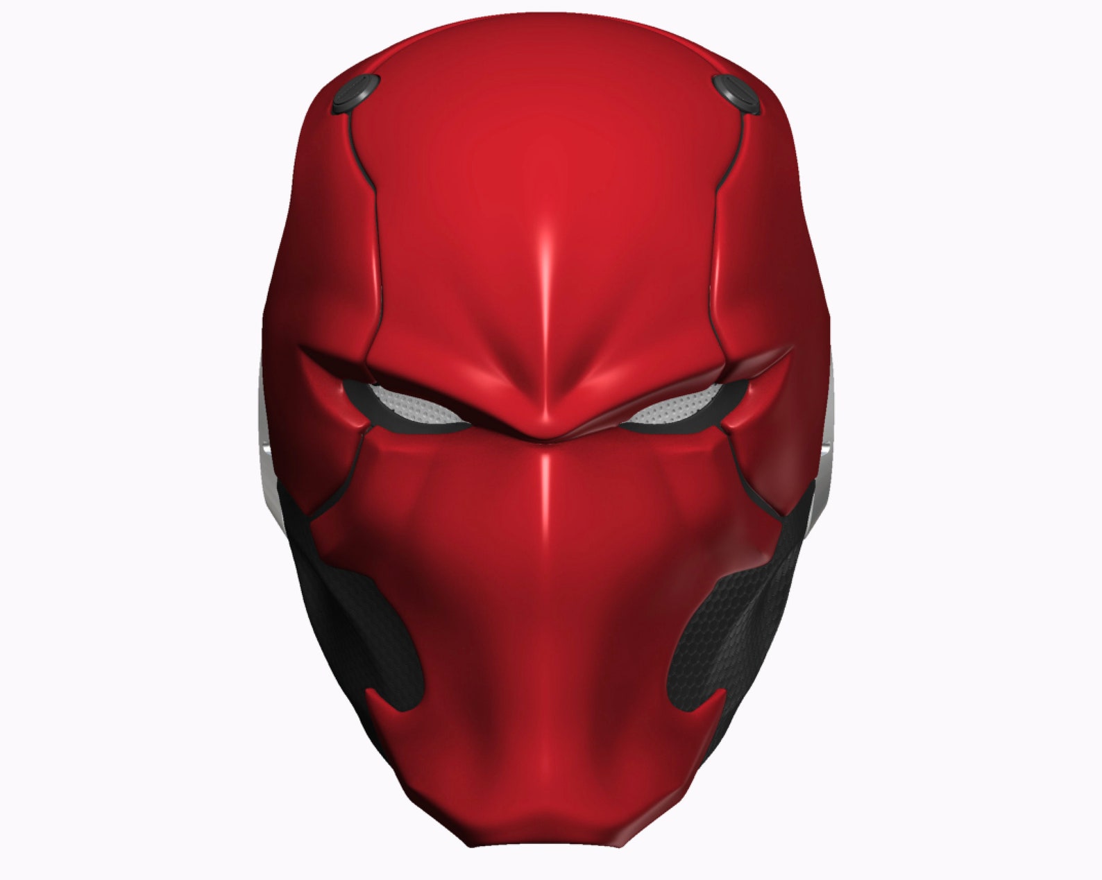 Red Ronin Red Hood Helmet Cosplay Mask STL File 3D Print - Etsy