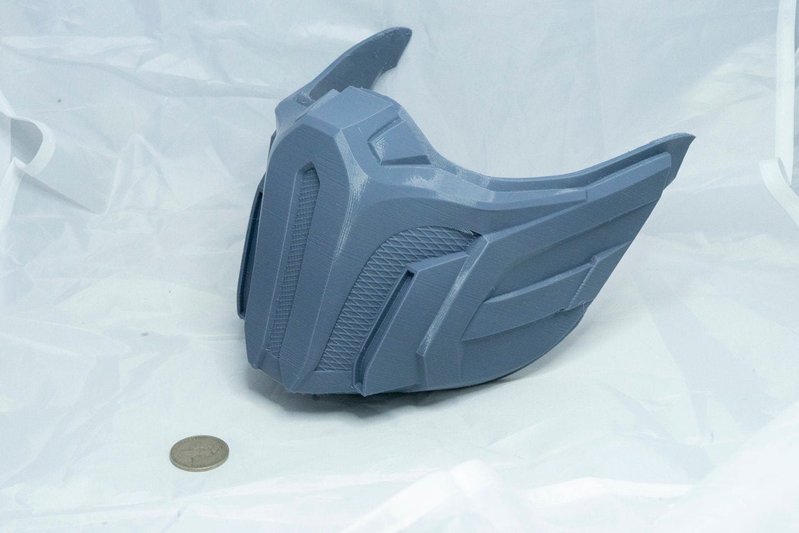 Sub Zero Inspired Mask – Mortal Kombat Cosplay Mask – Ninja Cosplay ...