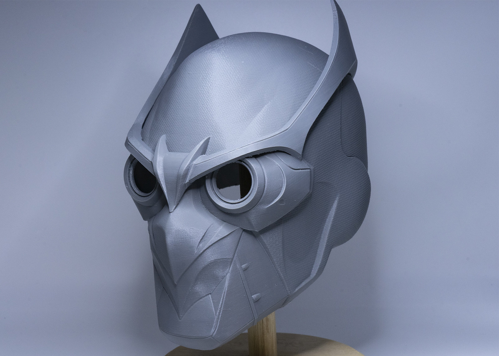 Owl Mask Helmet 3D Printed – Cosplay Mask Prop – Wearable Helmet – PLA+ ...