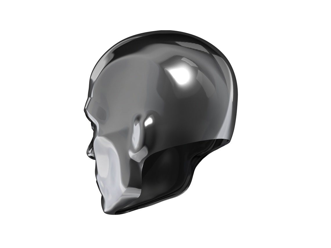 Silver Surfer Cosplay Mask STL 3D Print File - Etsy