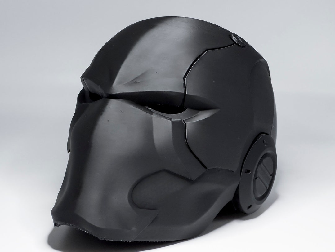 Black Red Hood Ronin Cosplay Costume Mask Helmet 3D Print - Etsy