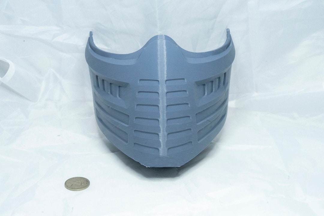 Mortal Kombat - Sub Zero Cosplay Mask - Etsy