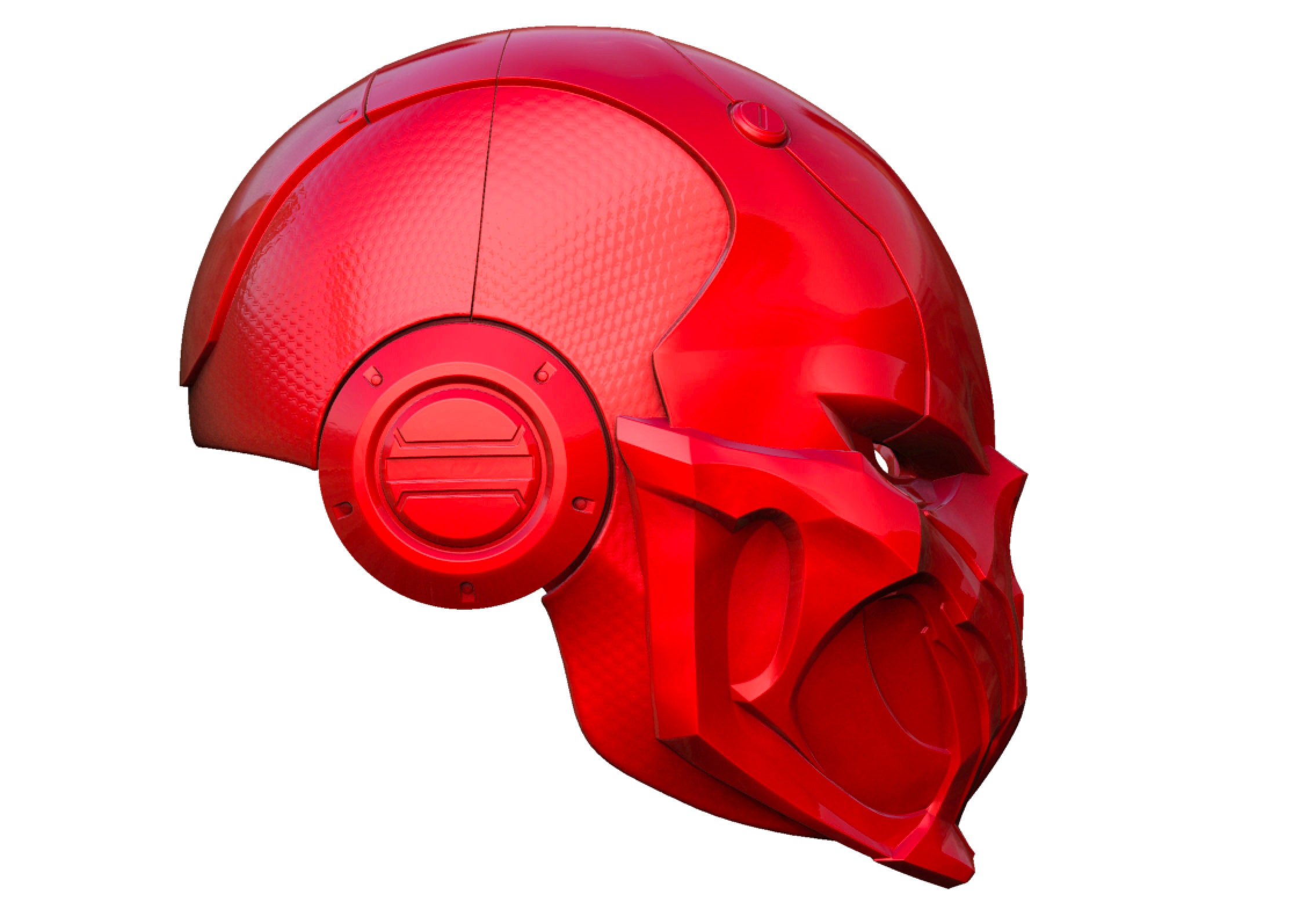 Red Hood Oni Hybrid Red Ronin MK Design STL 3D Print Cosplay - Etsy Israel