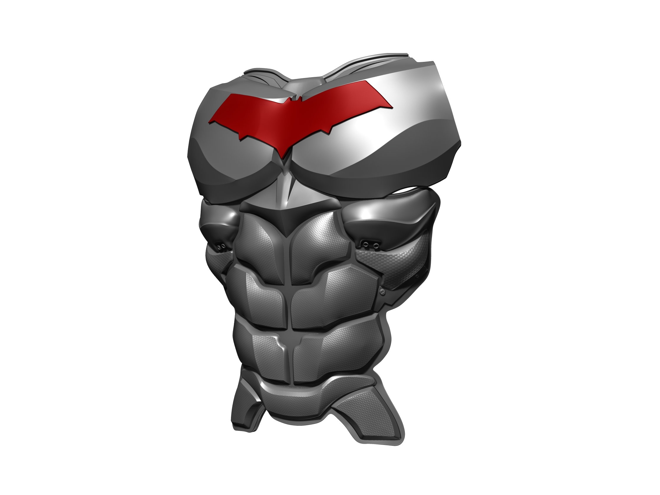 DC - Red Hood Chest and Stomach Armor With Carbon Fibre Texture ...