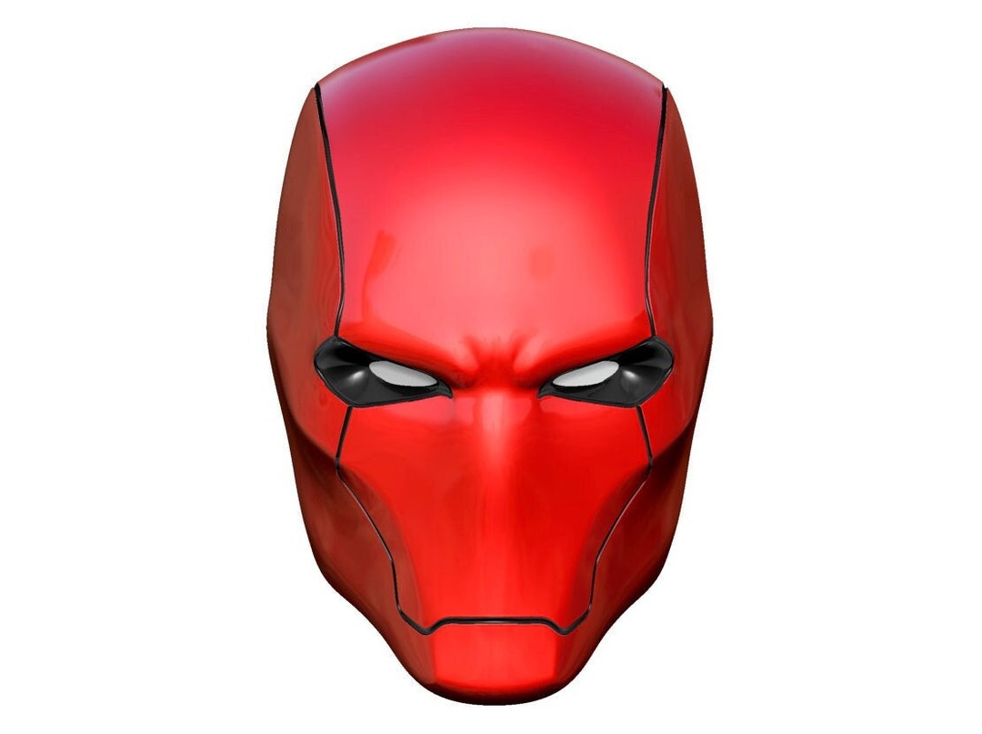 Red Hood - Mask Helmet Cosplay STL File - Etsy