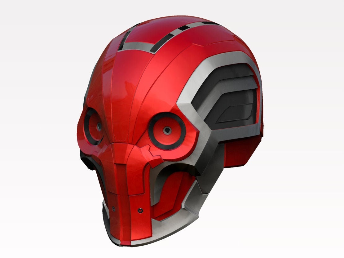 Sci Fi Robot Helmet Cosplay Mask STL File 3D Print - Etsy