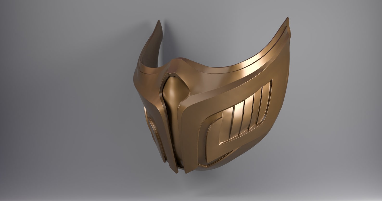 Mortal Kombat - Scorpion Mask Cosplay Mask STL File 3D Print - Etsy
