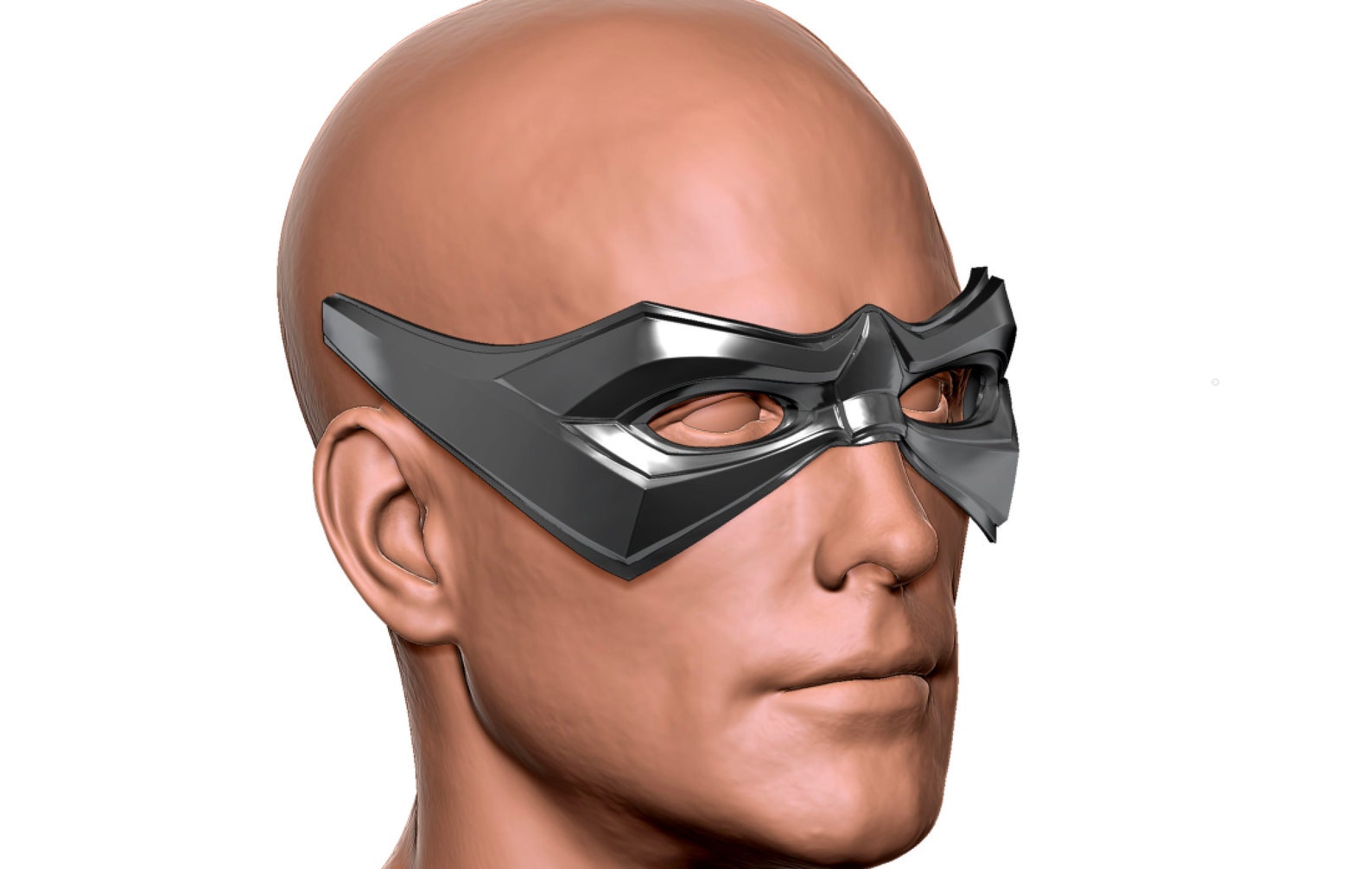 Nightwing Robin / Super Hero Cosplay Mask / Prop STL 3D Print - Etsy